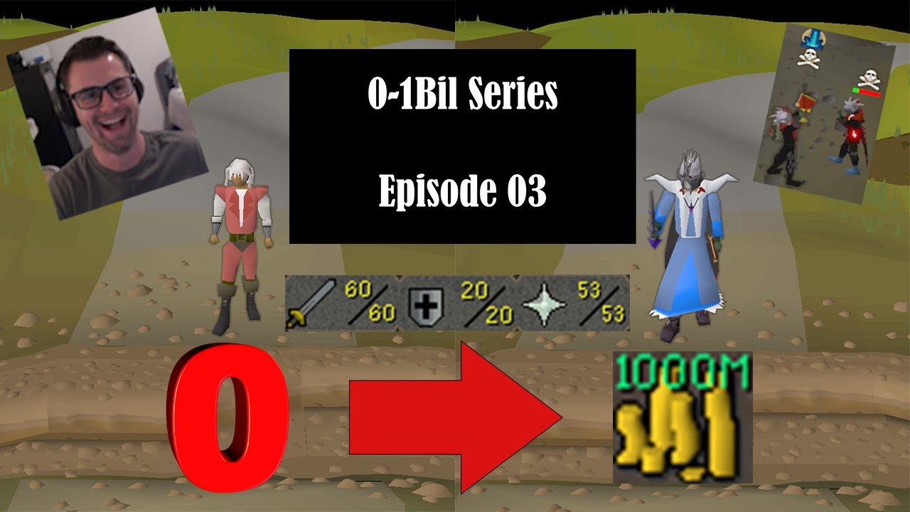 Episode 03 - 0-1 Billion GP On My Maxed 20 Defence Pure - YouTube