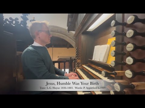 Hymn - Jesus, Humble Was Your Birth - with words - Daniel Roberts ...
