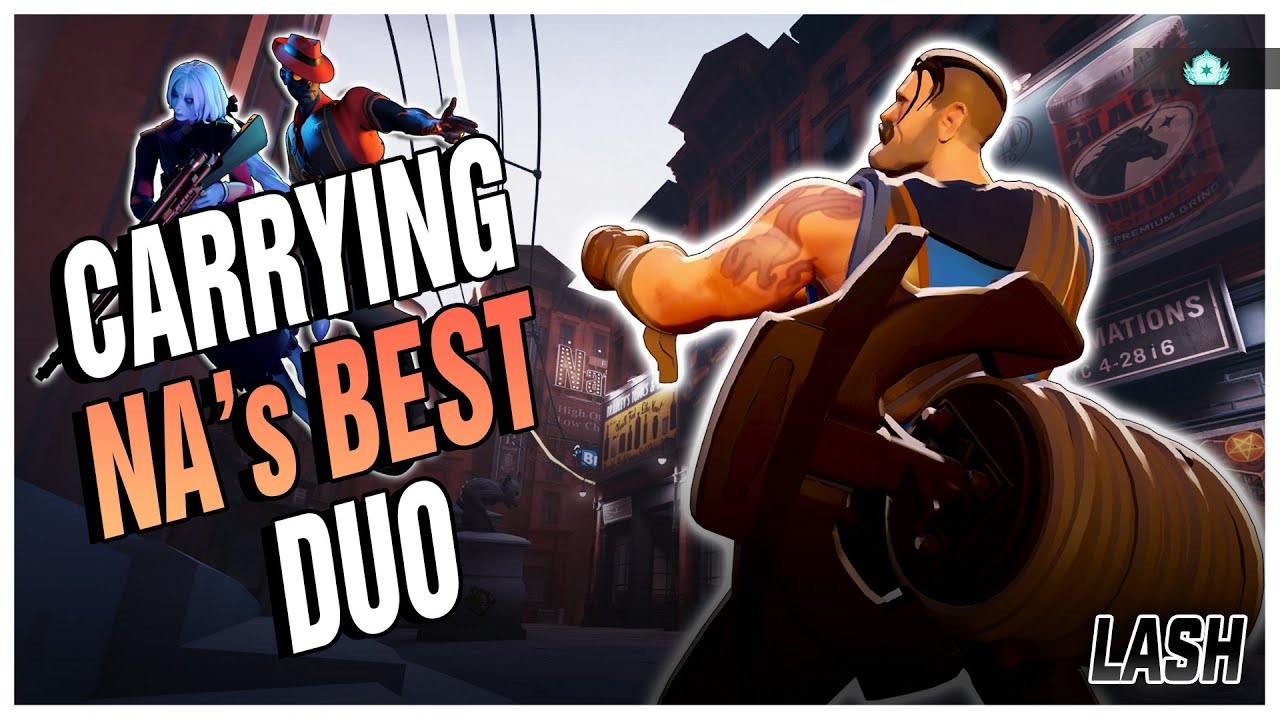 Carrying NA's Best Duo | Lash | Deadlock - YouTube