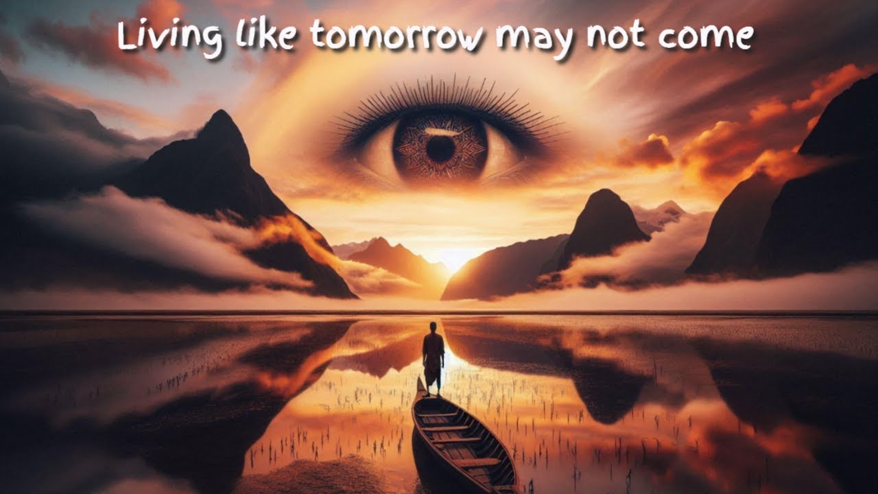 Living like tomorrow may not come - YouTube