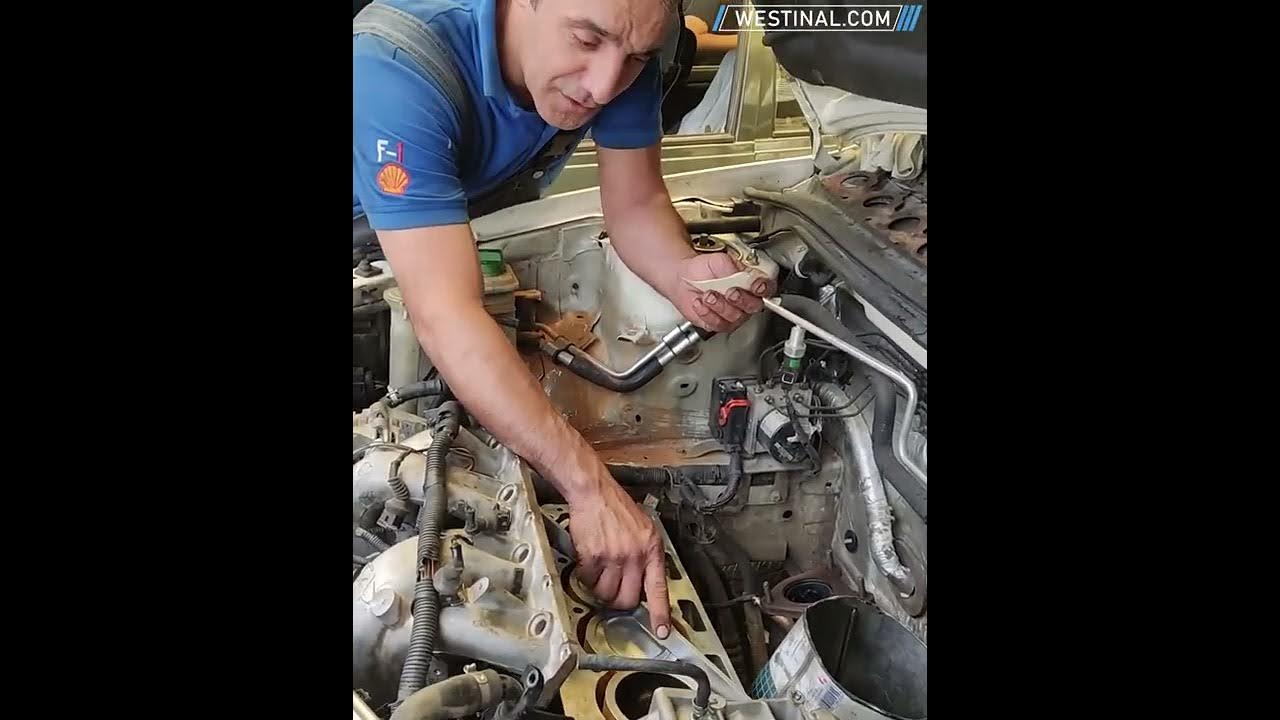 تعمیرات واشر سرسیلندر خودروی MVM530 - YouTube