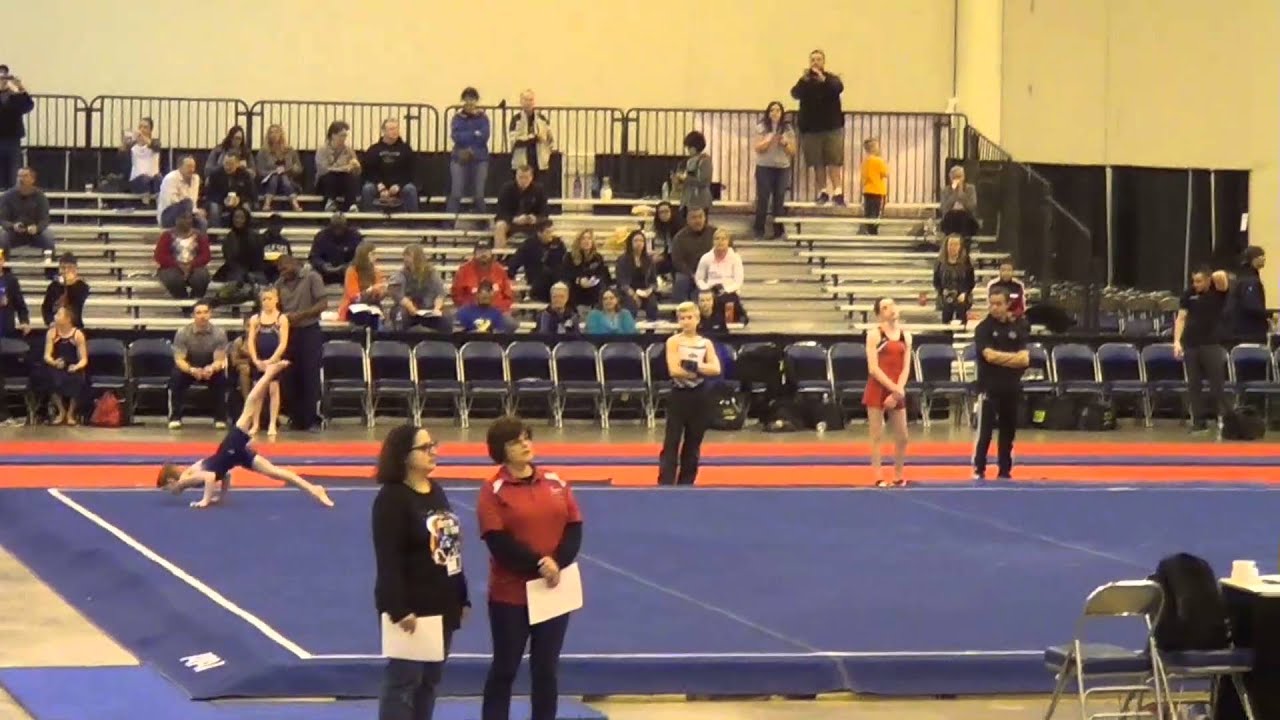 Josh Karnes Floor routine @ HNI 2016 - YouTube
