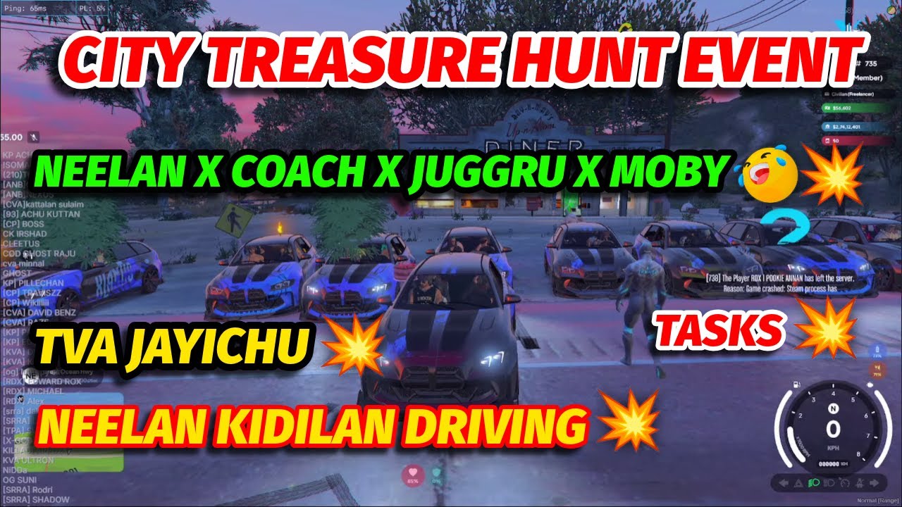 TVA TREASURE HUNT EVENT😂🔥| NEELAN X COACH X JUGGRU X MOBY 🔥| TVA WON💥 ...