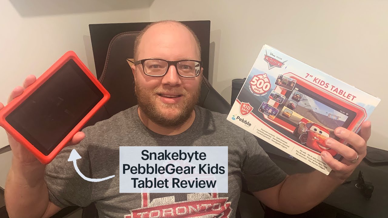 Snakebyte PebbleGear Kids Tablet Review - YouTube
