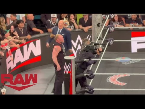 Brock Lesnar and Oba Femi FULL SEGMENT - WWE RAW 6/29/2026