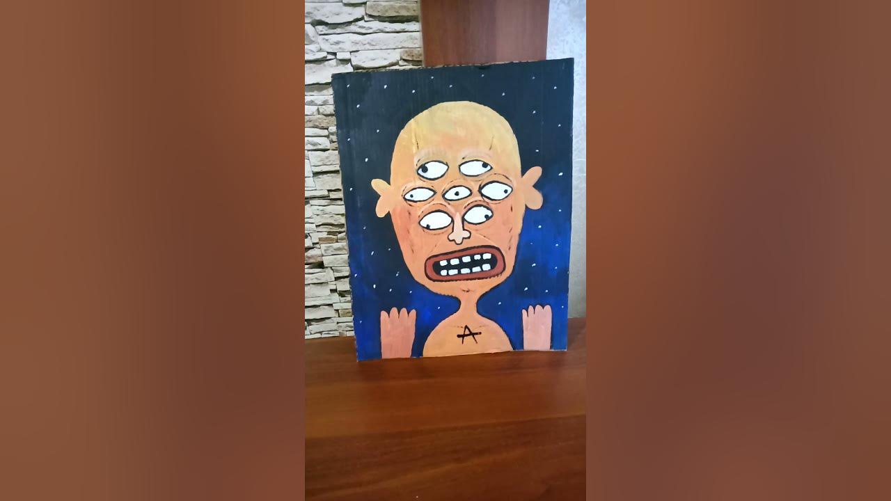 Художник Шизофреник Сверхчеловек Картина ПЛИКУСОВ Андрей Art