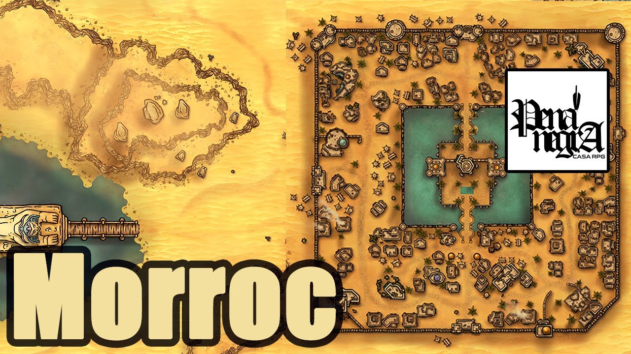 [Inkarnate/EA]Timelapse - Morroc Ragnarok City - YouTube