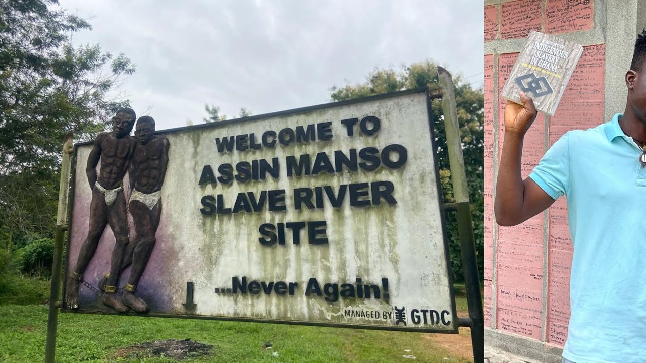 Ghana Day 9 ~ assin manso slave river site - YouTube