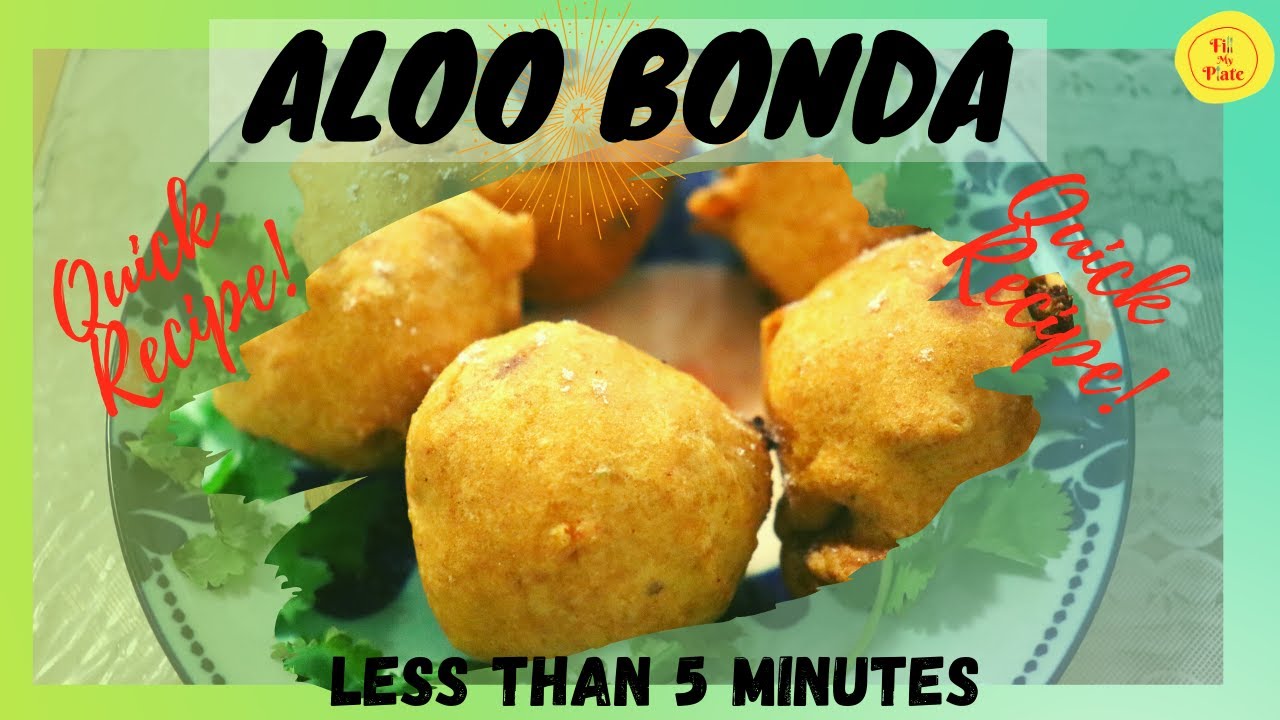 Aloo Bonda | Tea time snack | Round Potato Fritters | Quick Recipe ...