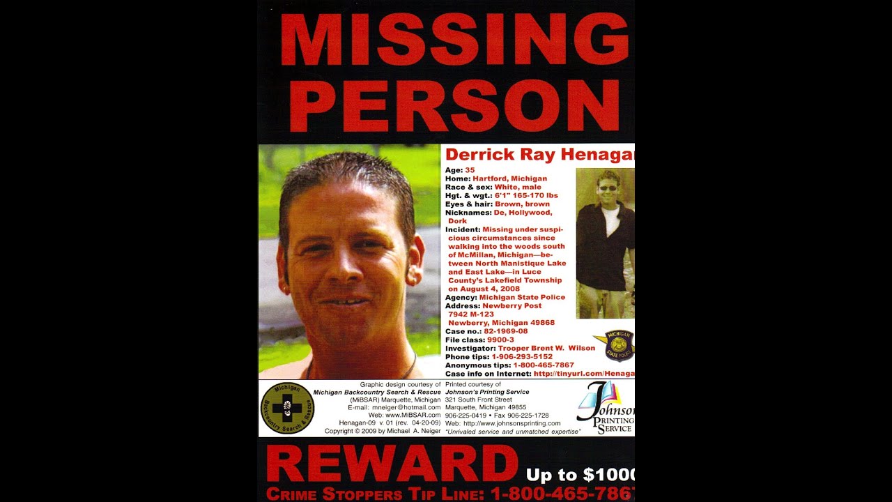 Missing Derrick Henagan 2014 - YouTube