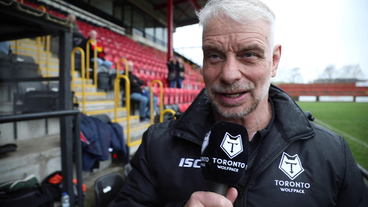 Brian Noble at Tetley's Stadium - YouTube