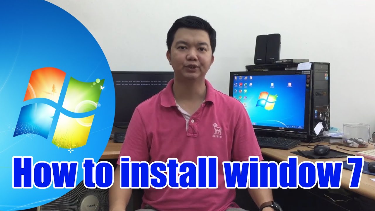 วิธีติดตั้ง windows 7 และ Driver : How to install windows 7 and Driver ...