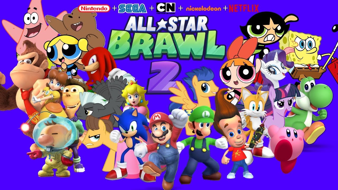 Nintendo + Sega + Cartoon Network + Nickelodeon + Netflix All Star ...