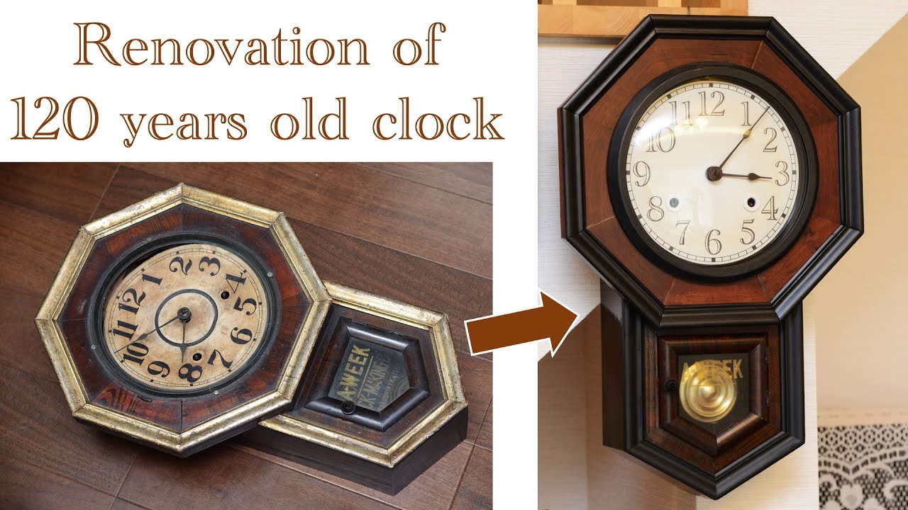 Renovation of 120 years old clock - YouTube