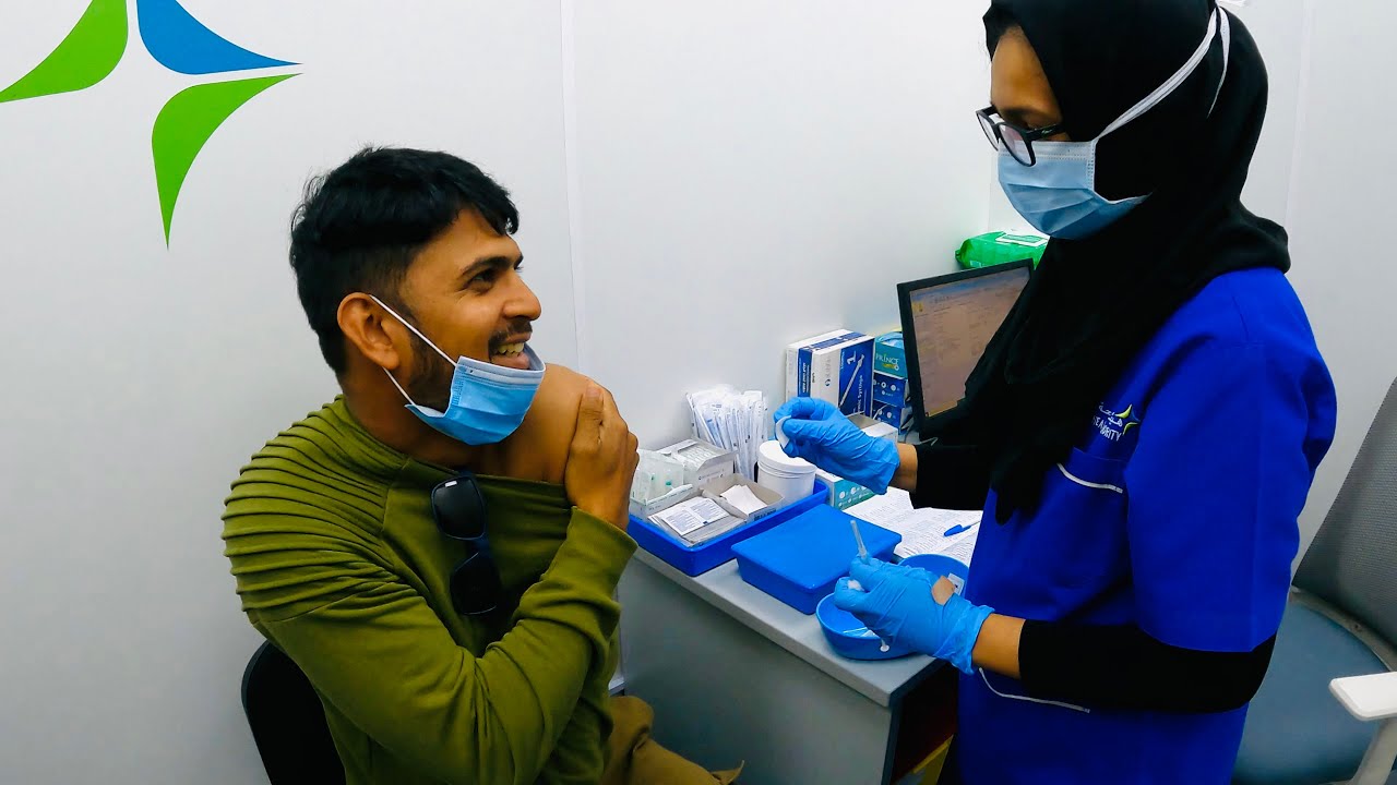 I Got vaccinated From Dubai #DHA_DUBAI - YouTube