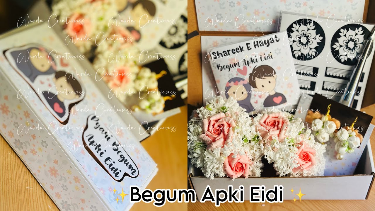 Begum Apki Eidi Box | Perfect Eid Gift for Wife | Eid Special Surprise ...