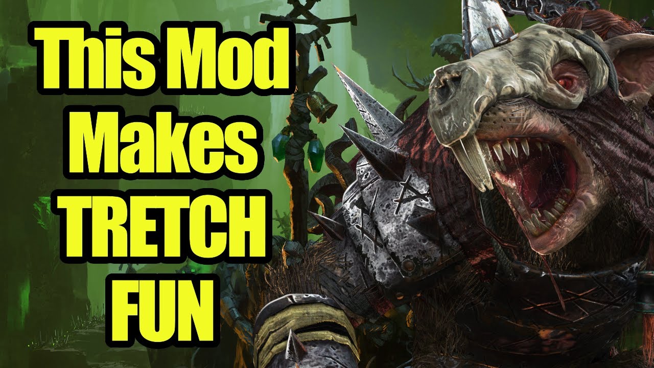 This Mod Actually Makes Tretch Fun - Total War Warhammer 3 - Mod Review ...