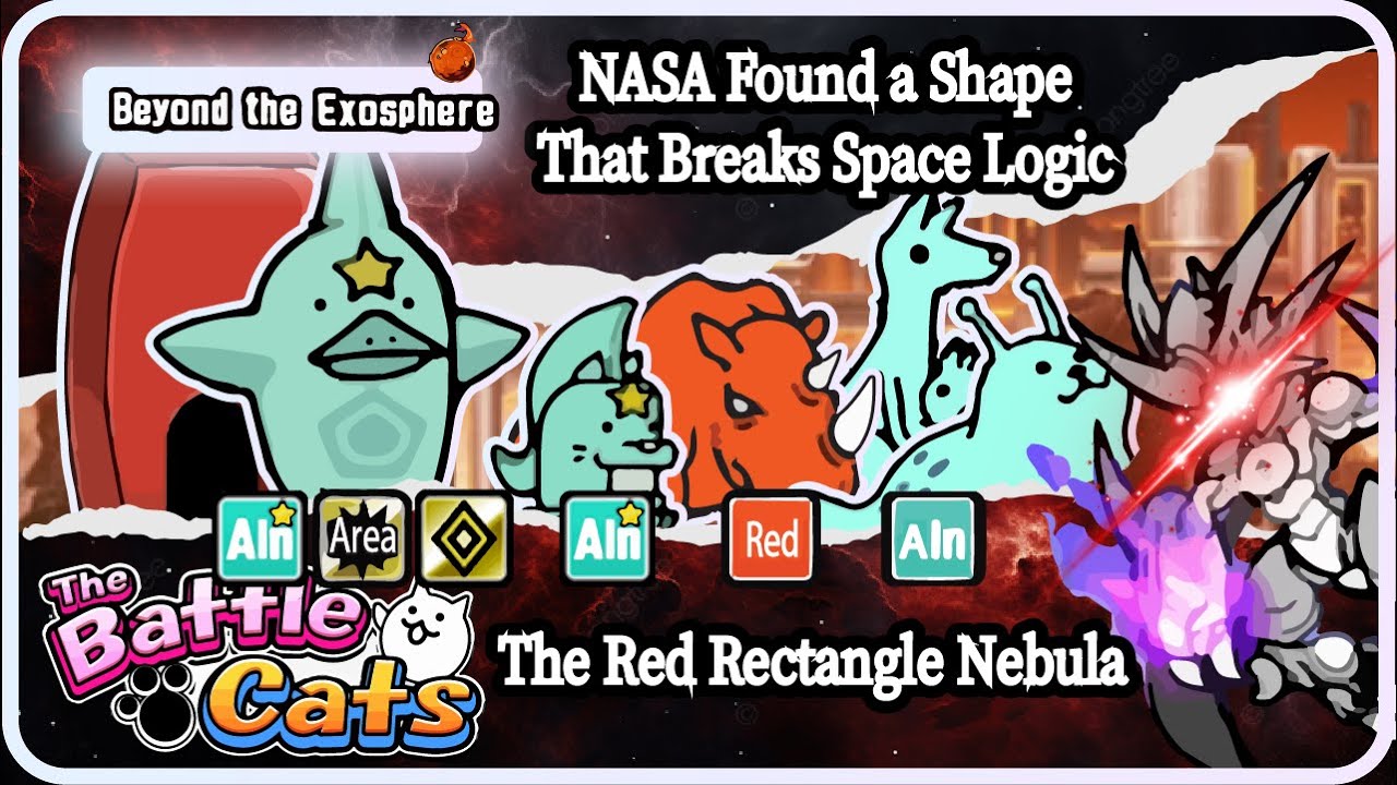 Red Rectangle | Cats of the Cosmos Chapter 1 | The Battle Cats | No ...