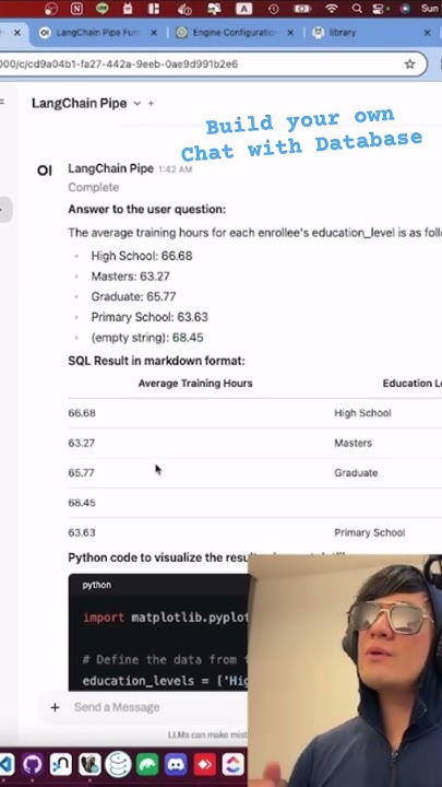 Build your own chat with Databases using #ai #ollama #llm #openai #chatgpt # ...