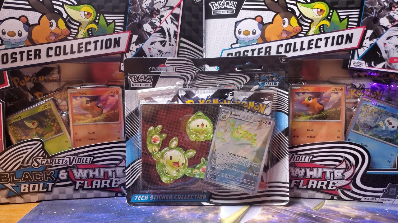 I FINALLY FOUND THIS SET * Pokemon TCG 537 * Black Bolt & White Flare ...