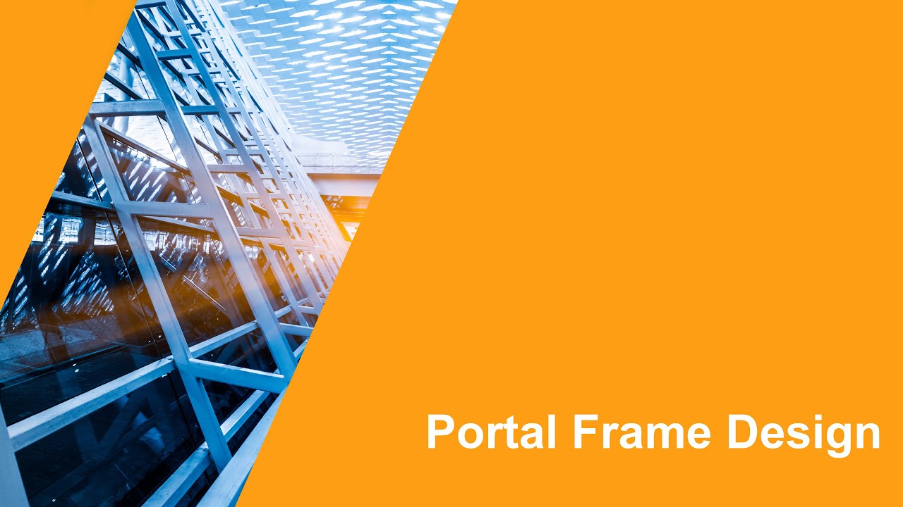 SCI Portal Frame Design - Why Worry About Restraints? - YouTube