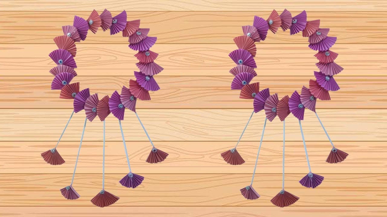 Beautiful Color Paper Wall Hanging / Paper Craft for Home Decoration ...