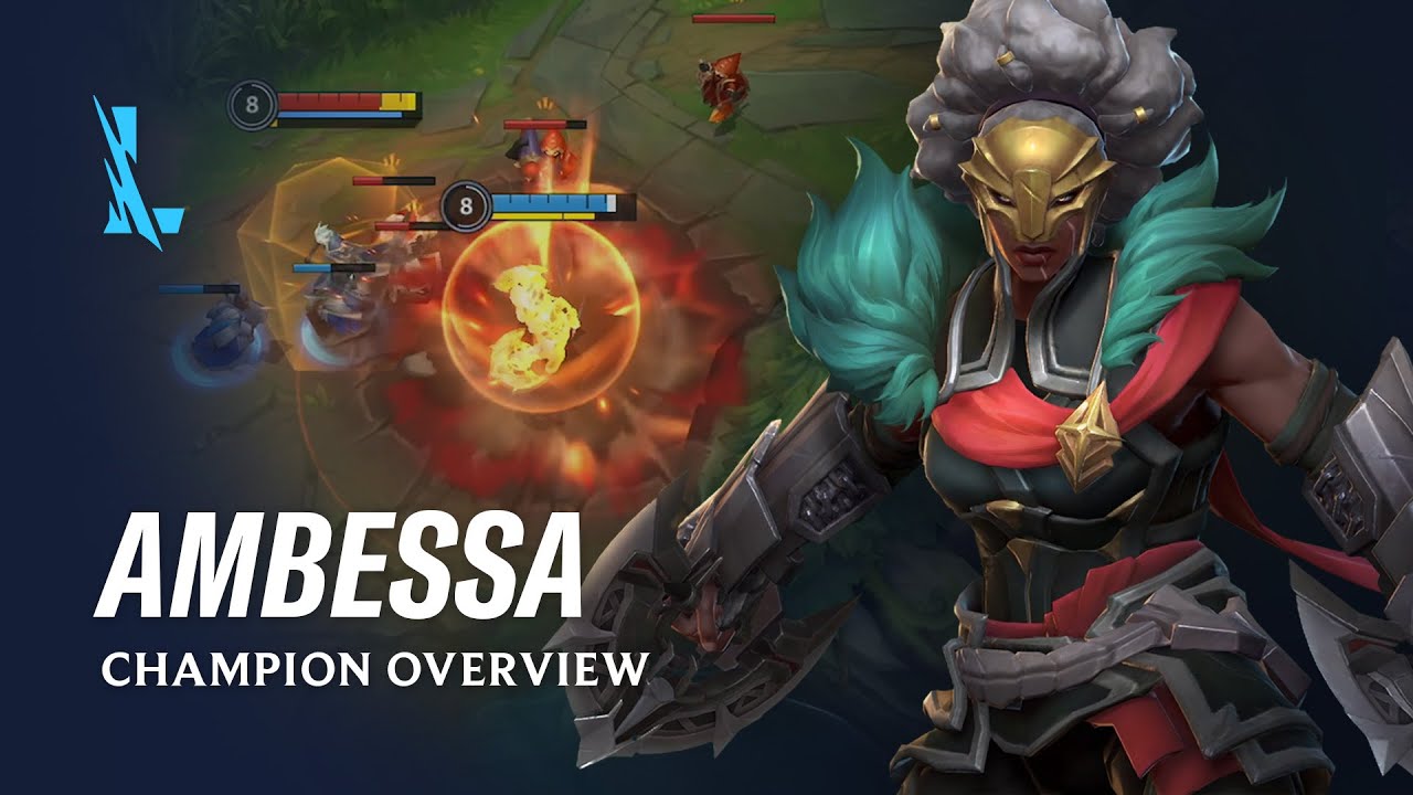 Ambessa Champion Overview | Gameplay - League of Legends: Wild Rift - YouTube