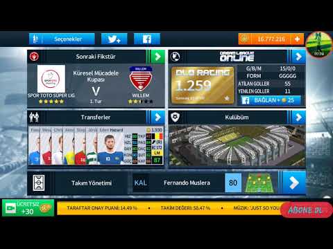 Dream league  2018 süperlig yaması