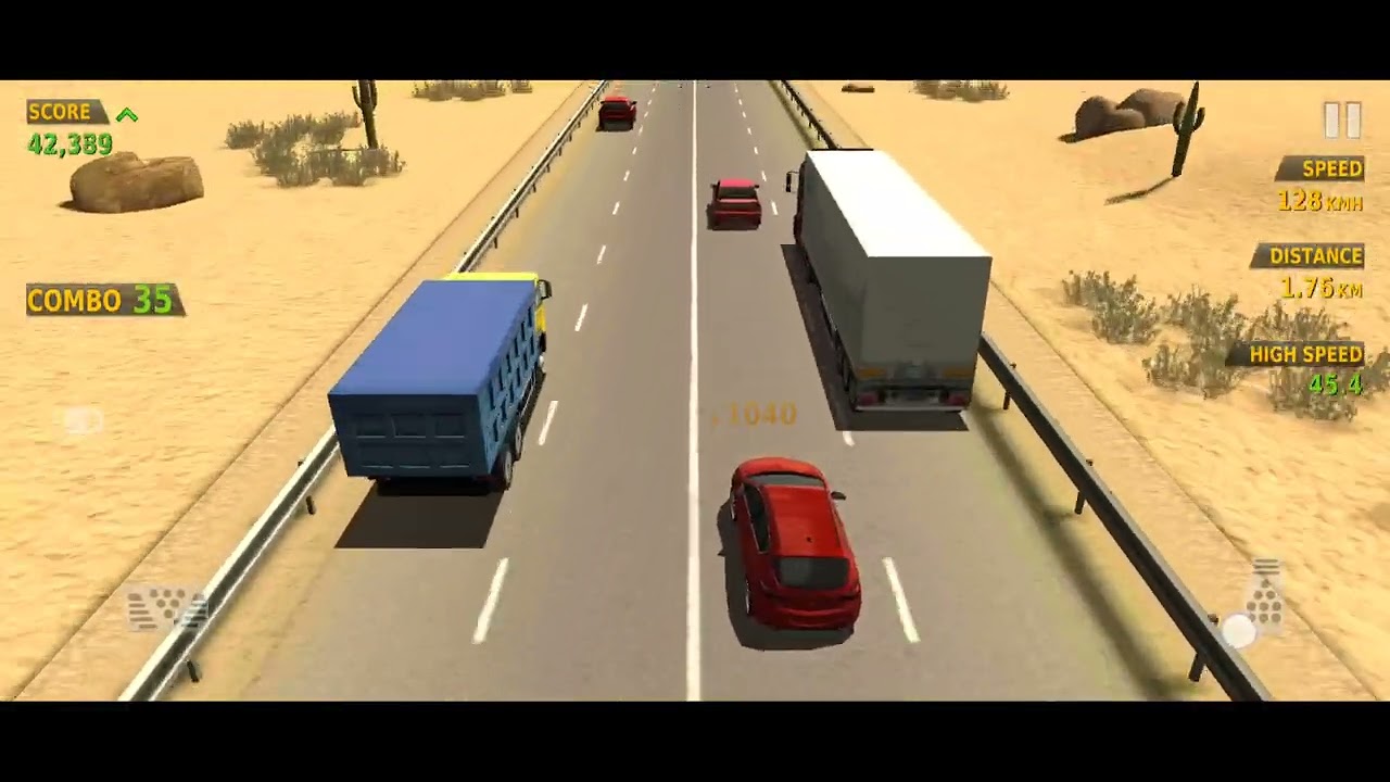 Highest Score, with my new car! Traffic Racer #game #cars #racer - YouTube