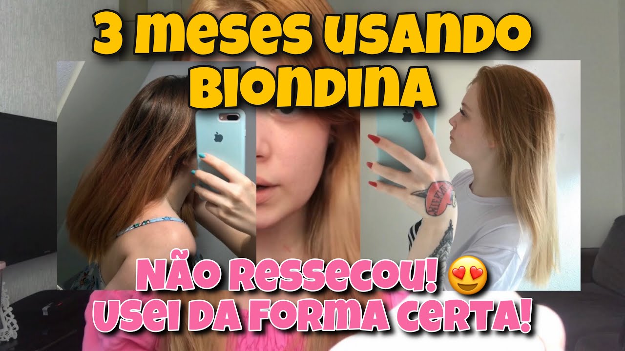 3 MESES USANDO #BIONDINA 😱😍 - YouTube