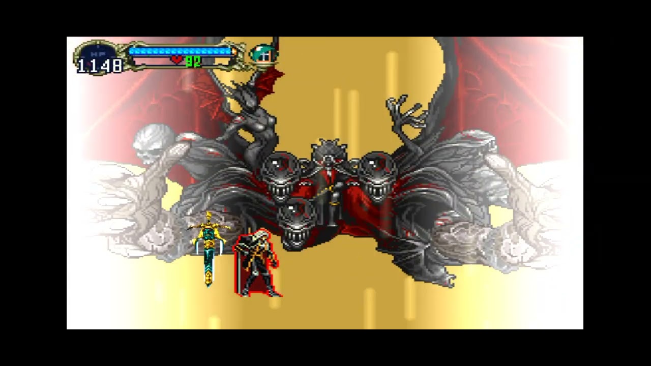 Castlevania: Symphony of the Night (Shaft and Dracula Final Boss Fight ...