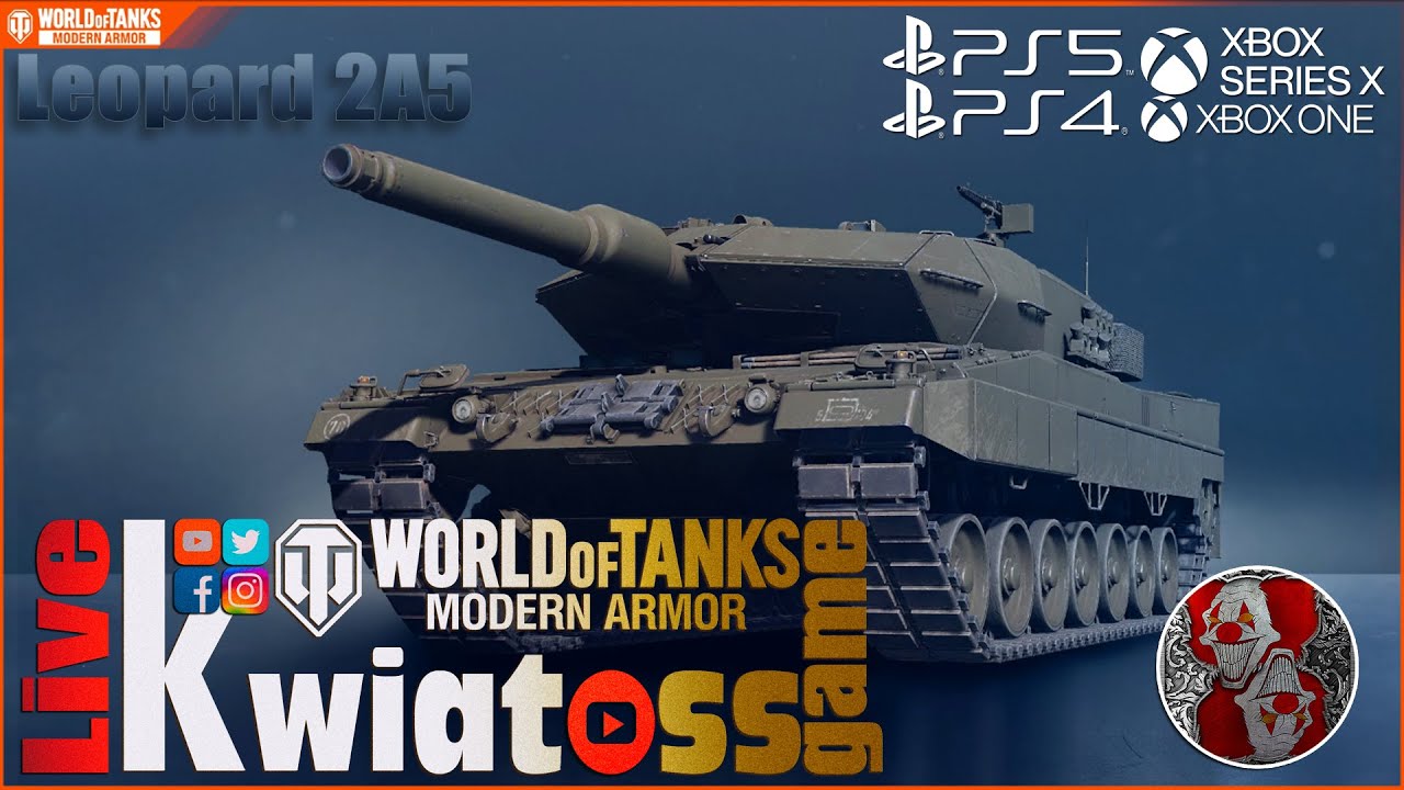 World of Tanks Modern Armor - Leopard 2A5 #wotc #wot #kwiatoss # ...