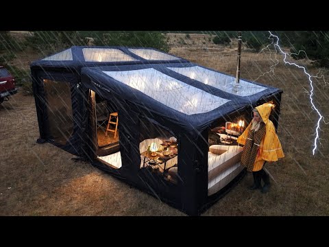 ☔️ OTURMA ODALI DUBLEKS ÇADIRDA KAMP