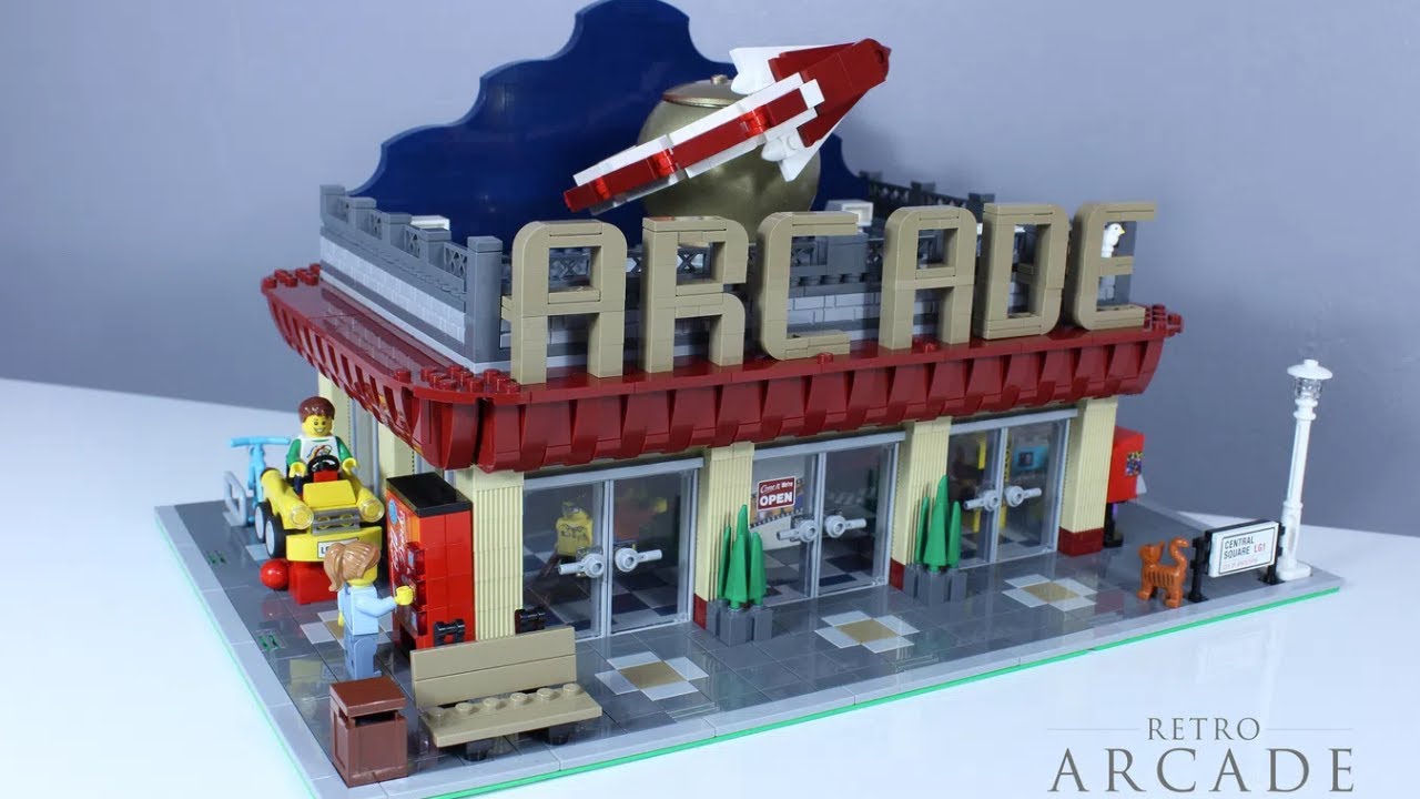 LEGO Retro Arcade | Ideas Spotlight - YouTube