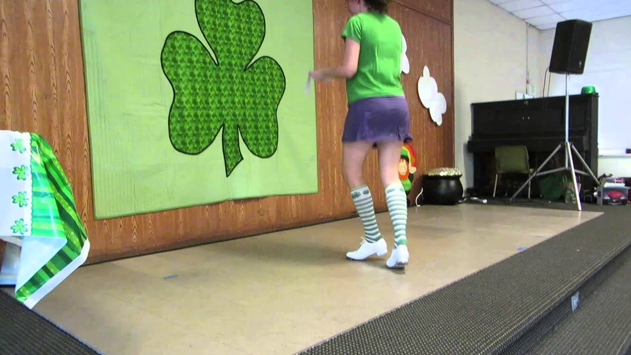 The Dublin Reel clogging dance final run-through, full speed - YouTube