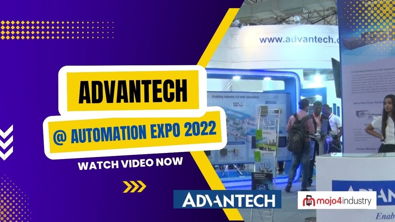 Advantech at Automation Expo 2022 | Mohit Kumavat - YouTube