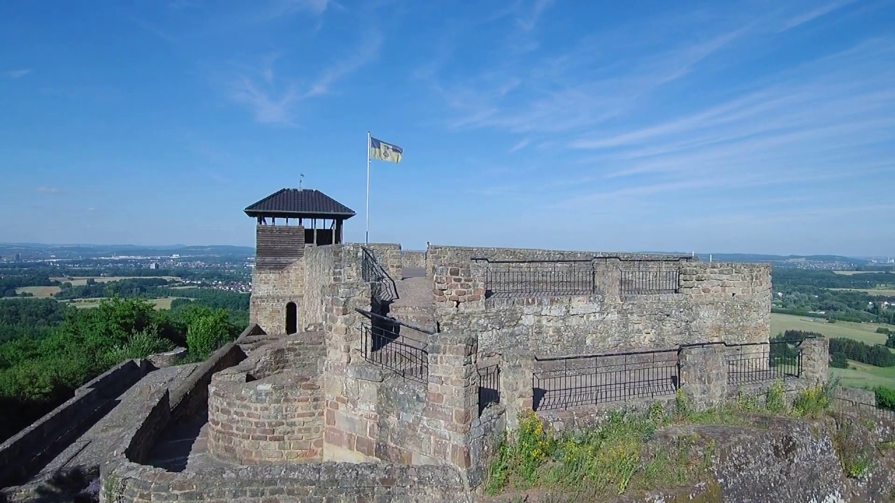 Teufelsburg bei Felsberg - Saarland - YouTube