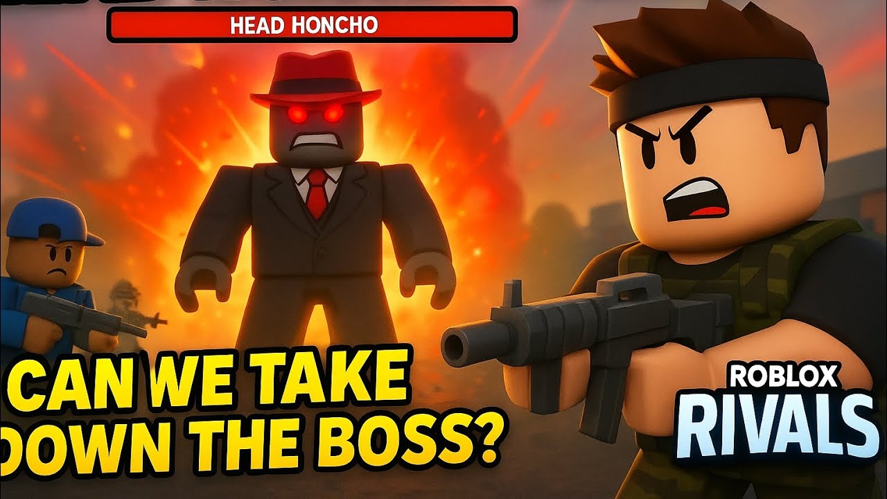 Playing The New Gamemode / HEAD HONCHO / ROBLOX RIVALS / MAIN ACCOUNT ...