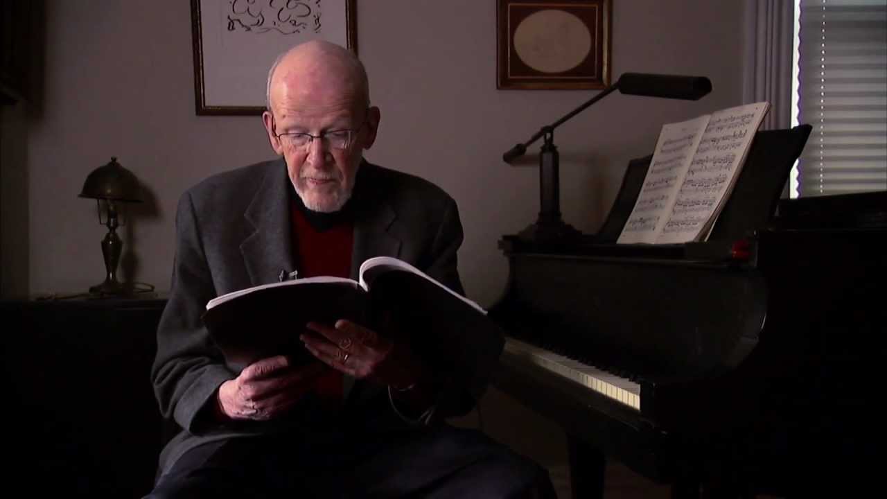 Poet David Ferry Reads From His Collection 'Bewilderment' - YouTube