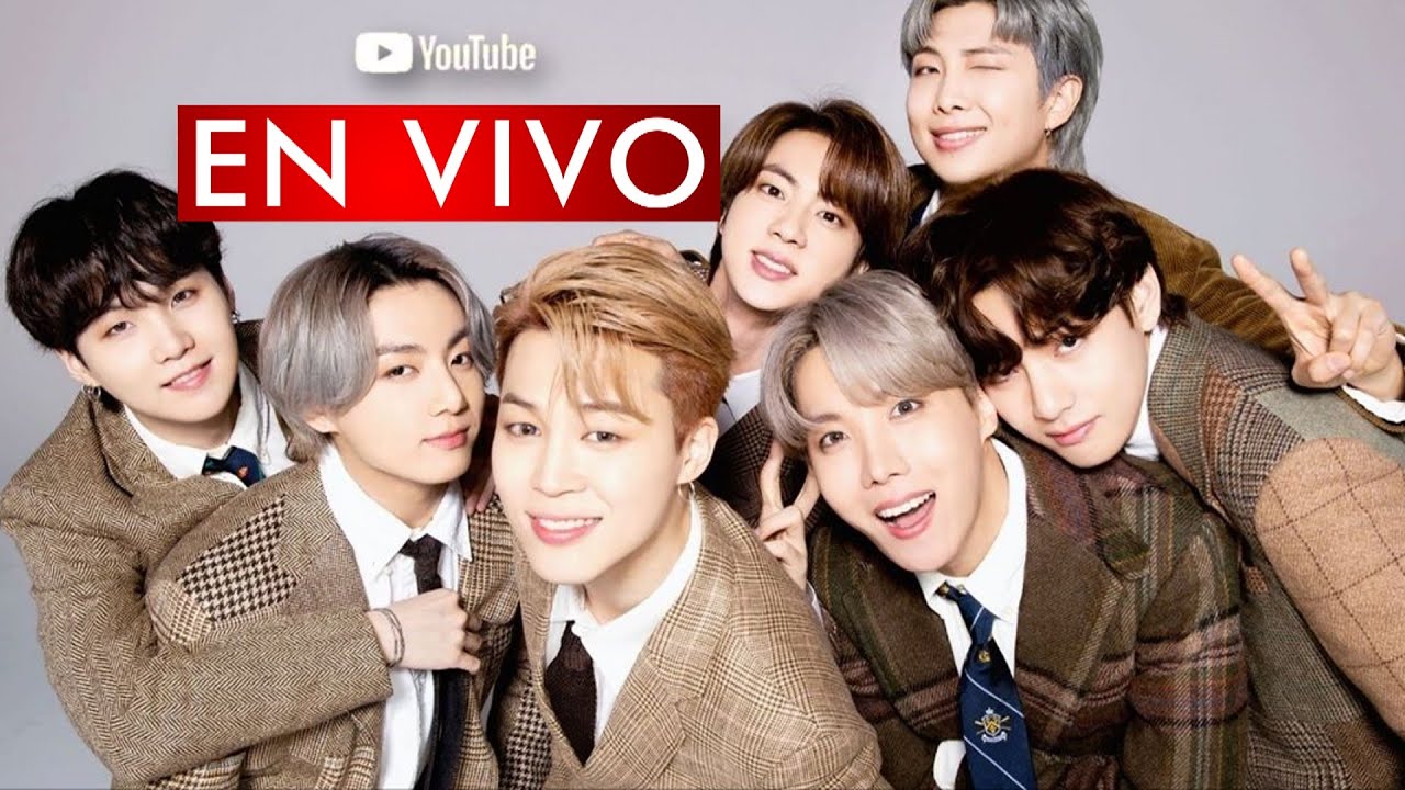 🔴EN VIVO BTS CONCIERTO en unos minutos GRATIS de YouTube! MAÑANA ...