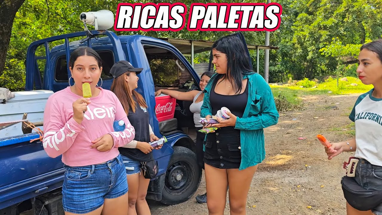 Las chicas se vuelven locas con sus paletas. - YouTube