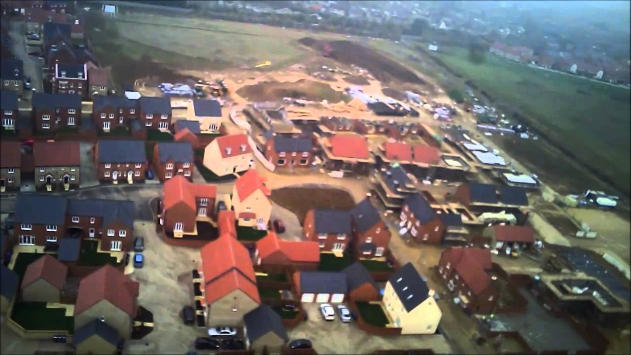 Hubsan X4 Micro Quadcopter Aerial View - Kingsmere, Bicester - YouTube