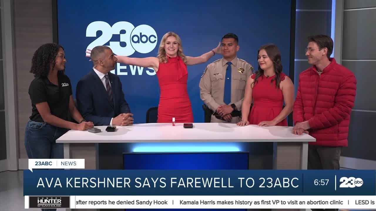 Ava Kershner's last day at 23ABC - YouTube