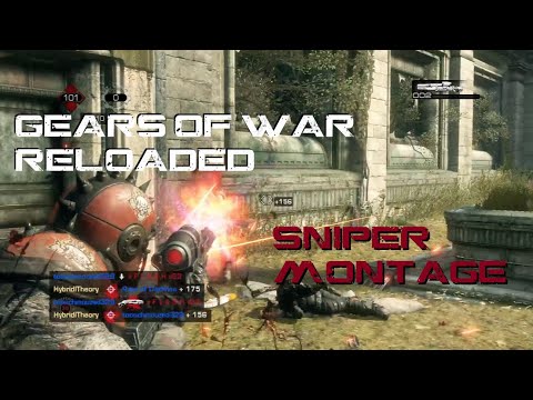 Gears of War Reloaded: Sniper Montage #1 | HybridITheory - YouTube