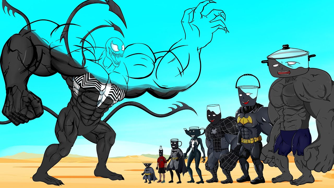 Evolution Of VENOM Vs Evolution Of MONSTER RADIATION : Returning From ...