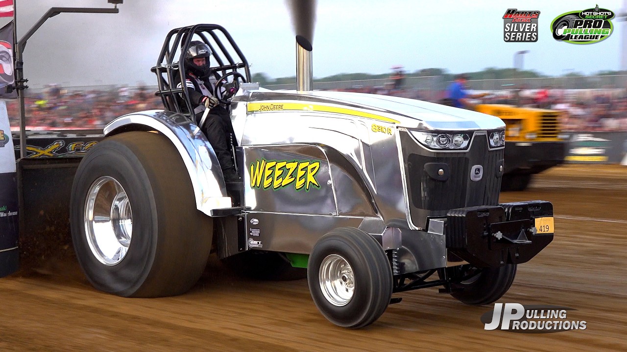 Tractor Pulling 2024: 95 Limited Pro Stocks pulling at the Scheid ...