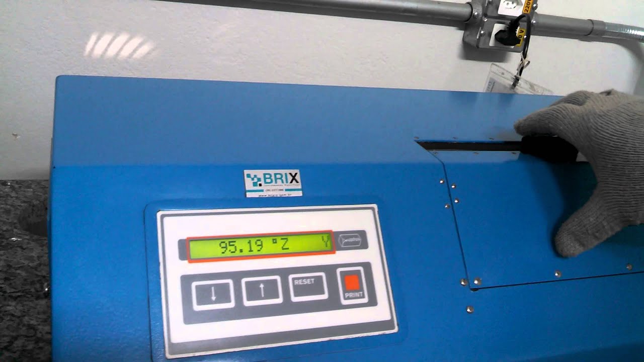 Como Calibrar Sacarímetro Schmidt + Haensch - YouTube