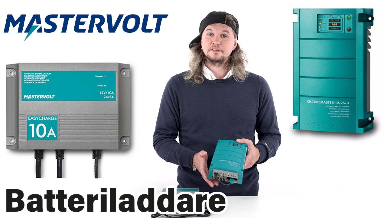 Mastervolt batteriladdare Chargemaster & Easycharge - YouTube