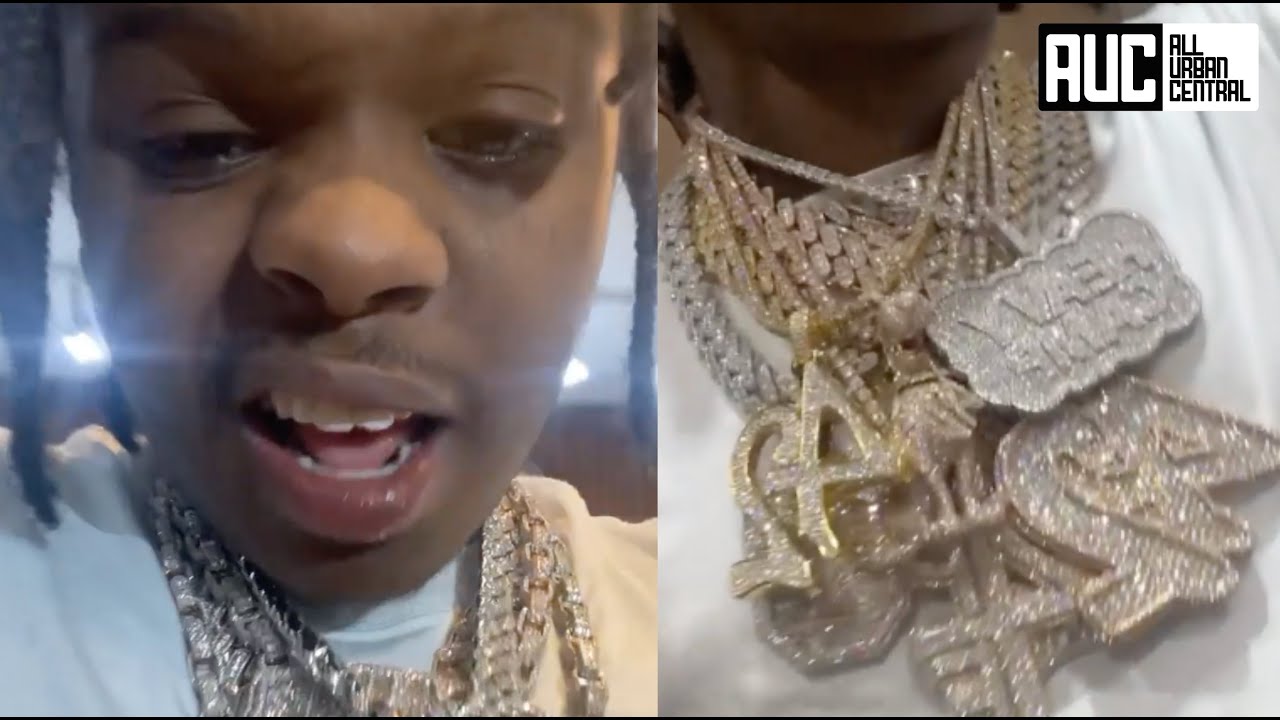 42 Dugg Wears All $2M Worth Of The Jewelry He Owns In Philly - YouTube