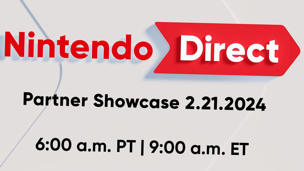 Nintendo Direct Partner Showcase 2.21.2024 LIVE REACTION - YouTube